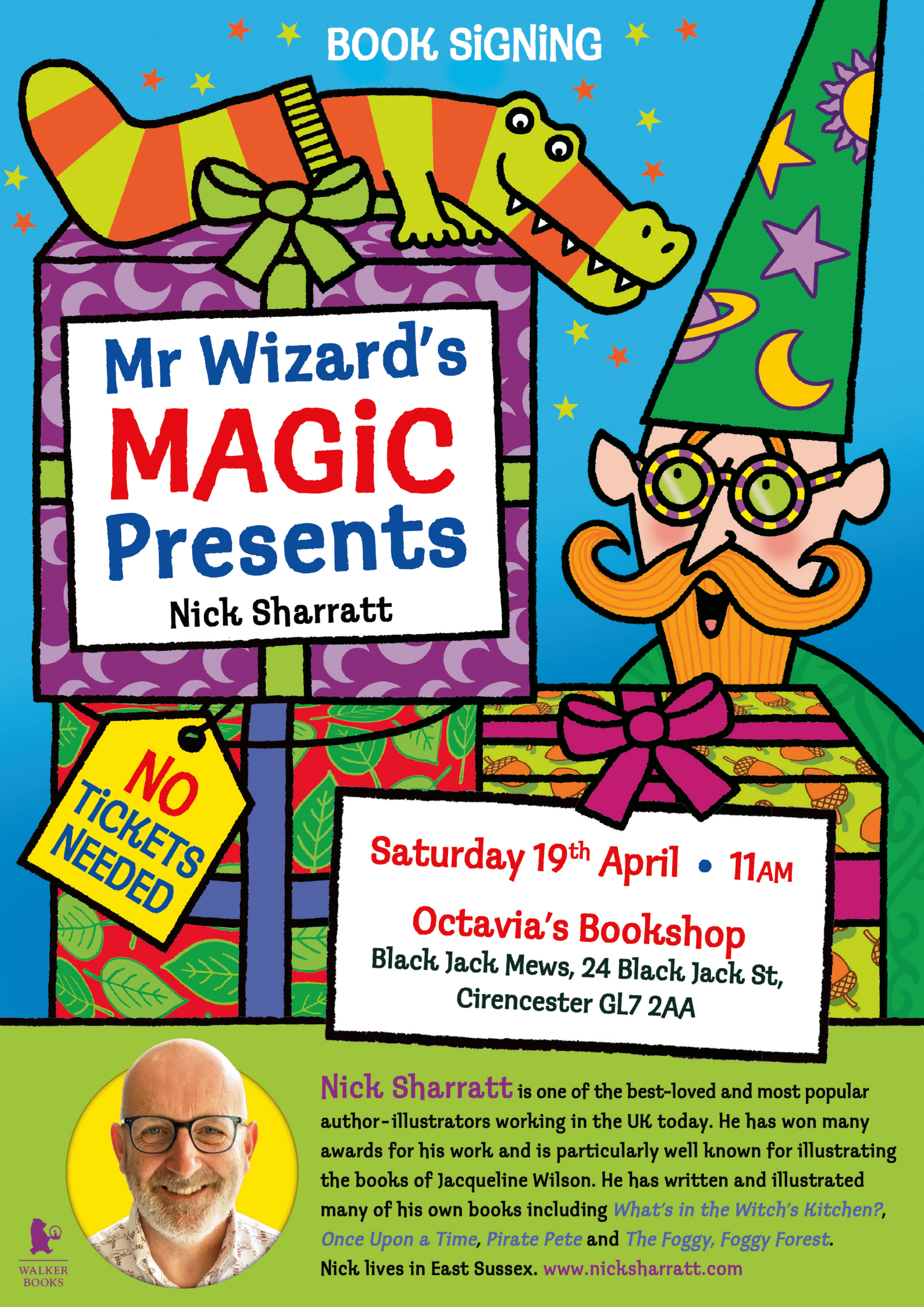Nick Sharratt Book Signing - Walker Books