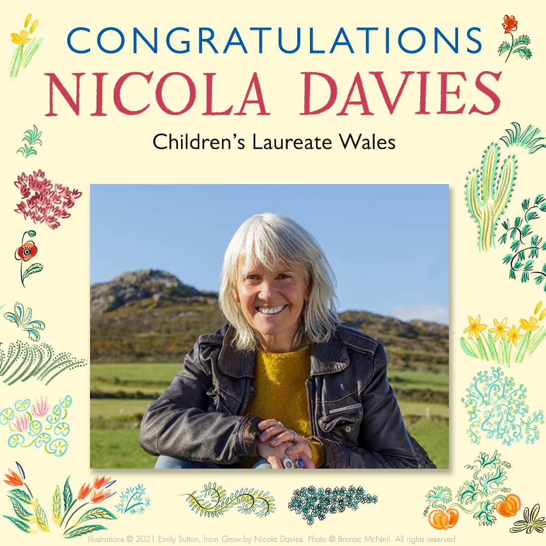 Nicola Davies - Children's Laureate Wales 2025-2027 - Walker Books