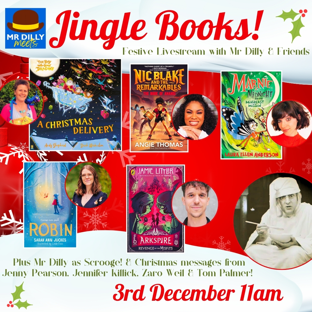 Mr Dilly Meets Festive Livestream with Angie Thomas - Walker Books