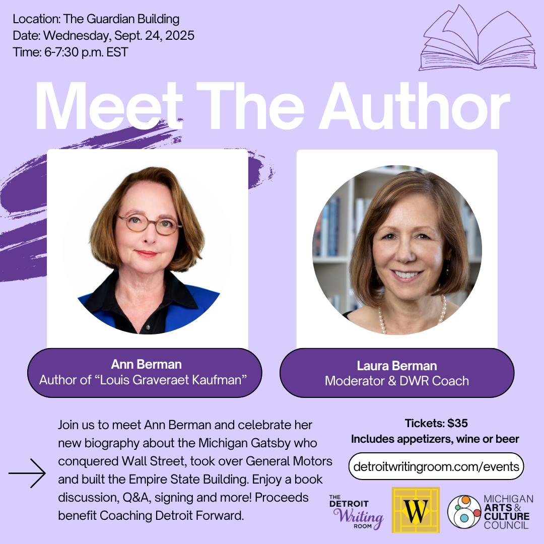 Book Talk and Signing with Author Ann Berman - Wayne State University Press