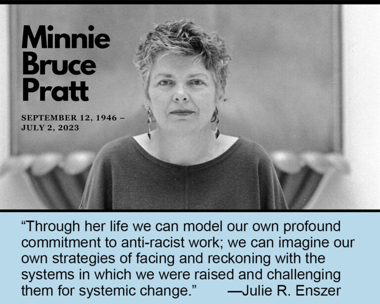 Minnie Bruce Pratt - Wesleyan University Press