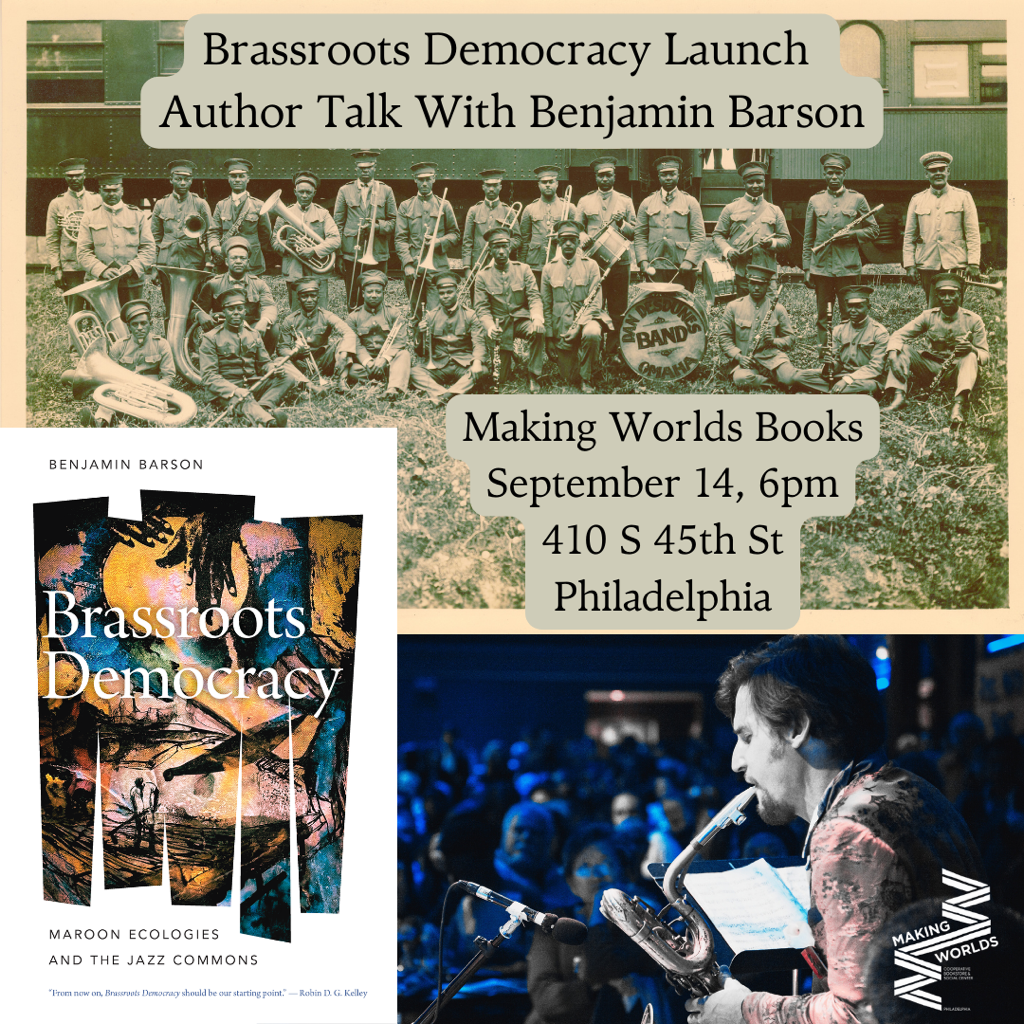 Benjamin Barson at Making Worlds Bookstore - Wesleyan University Press