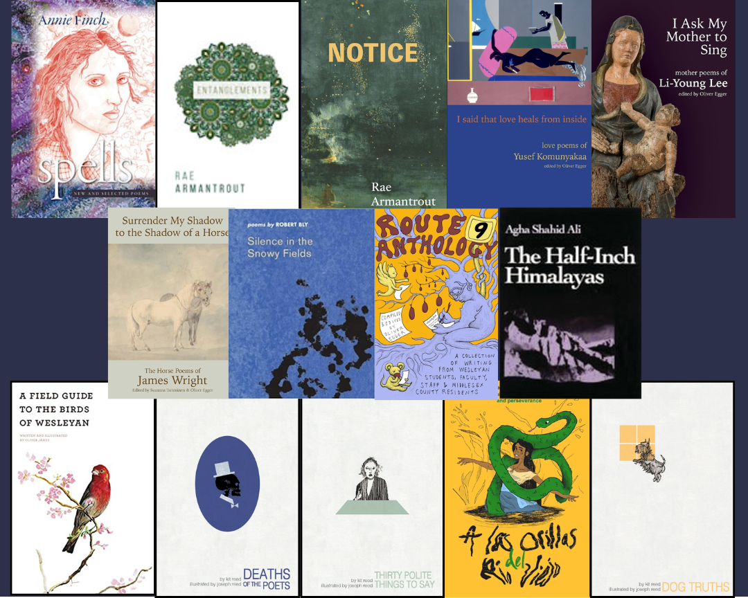 WUP Chapbooks and Minibooks - Wesleyan University Press
